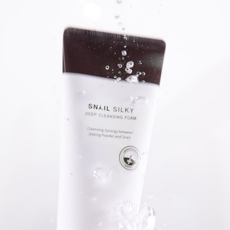 Mizon Snail Silky Deep Cleansing Foam - Korean Queens